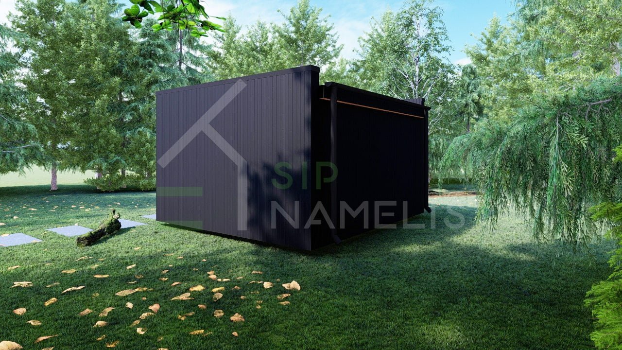 SIP Insulated Sauna Praha 16m² | SipHouse.ie