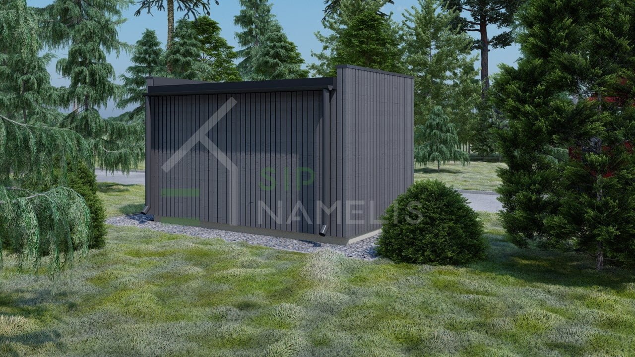 Mobile Portable Garden House Augsburg 9 m² (Assembled) | SipHouse.ie