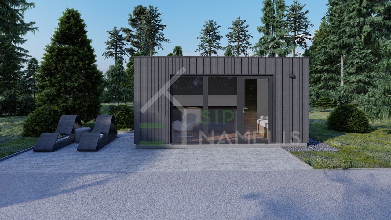 Portable Garden Studio Nurnberg 11 m² | SipHouse.ie