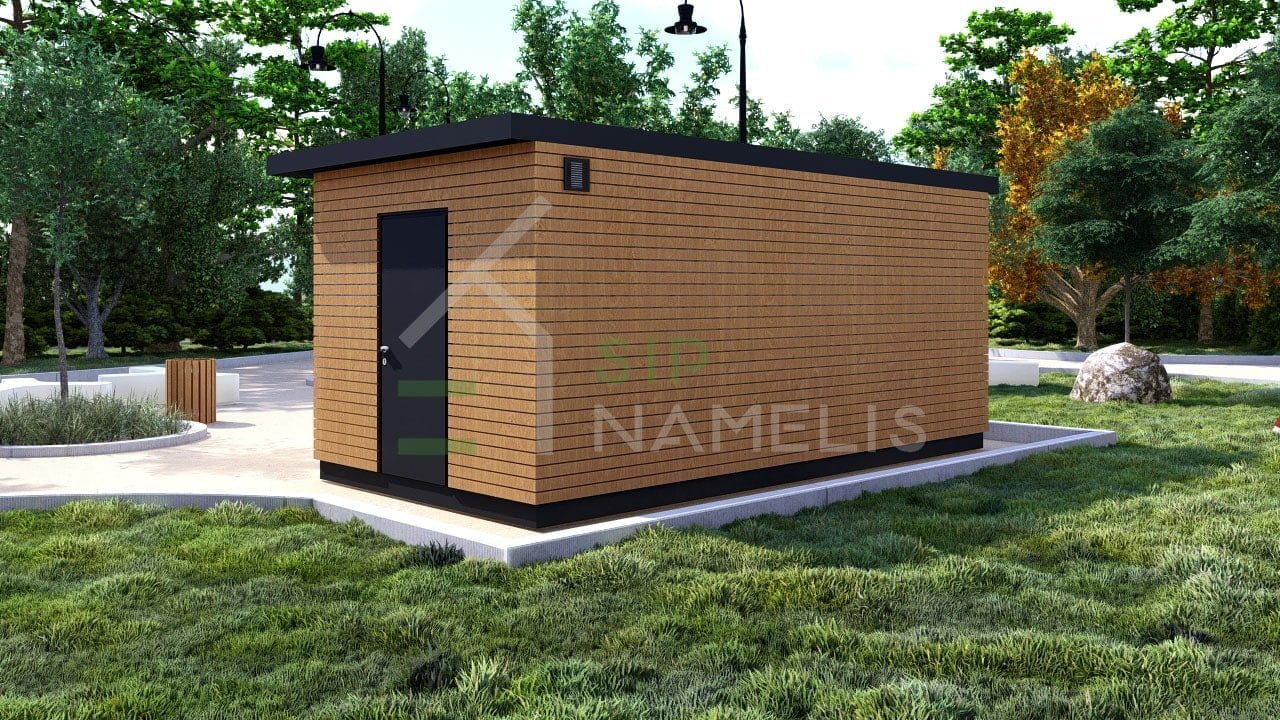 Insulated Sales Kiosk, 6.5×3.5, 18 m² | SipHouse.ie