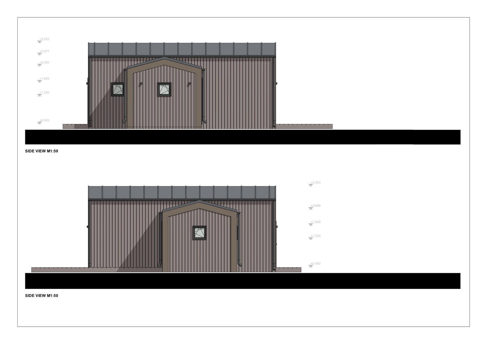 Modular House + Sauna Romulus 50m² | SipHouse.ie