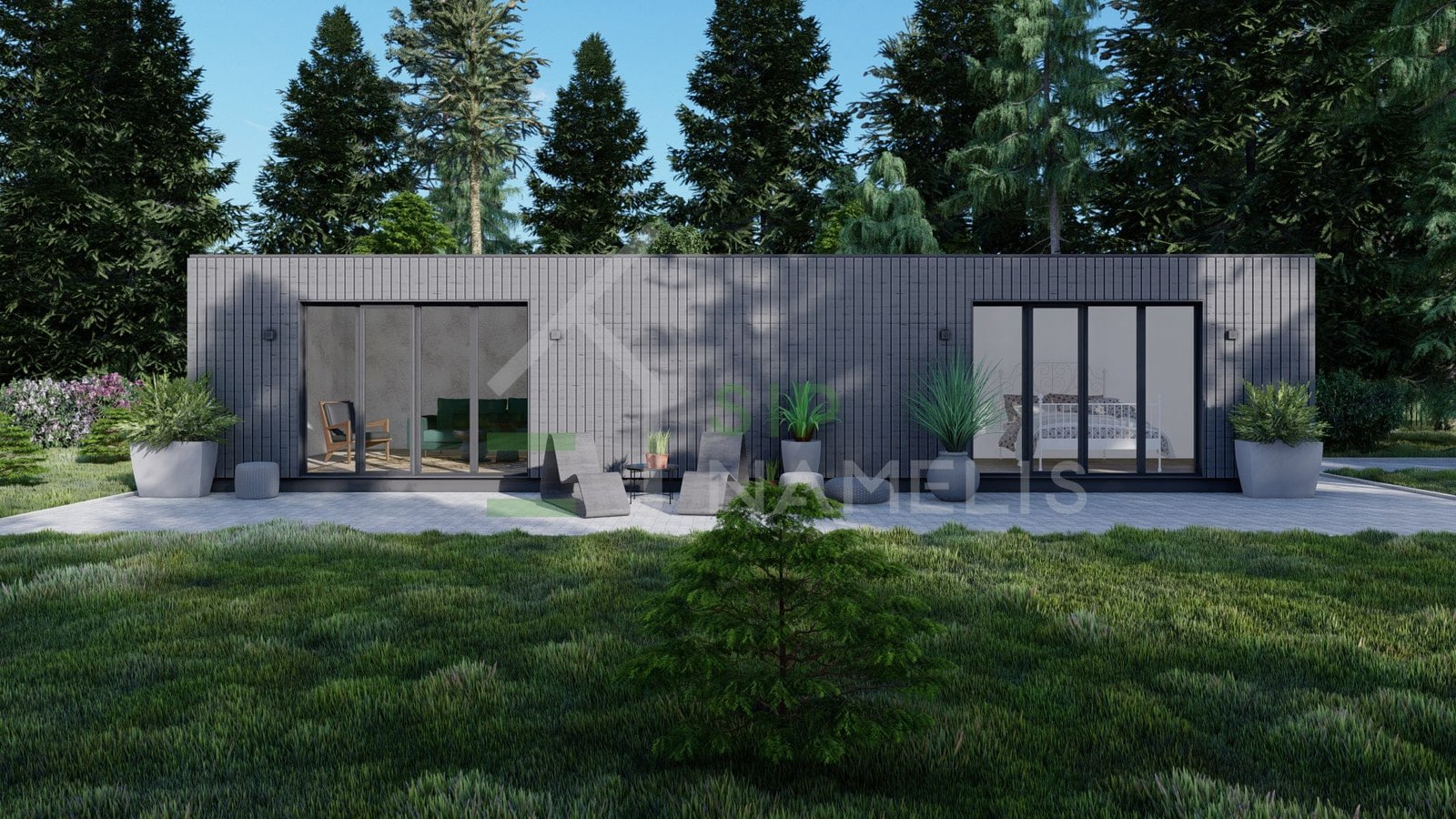 Residential House Logan 62m² | SipHouse.ie