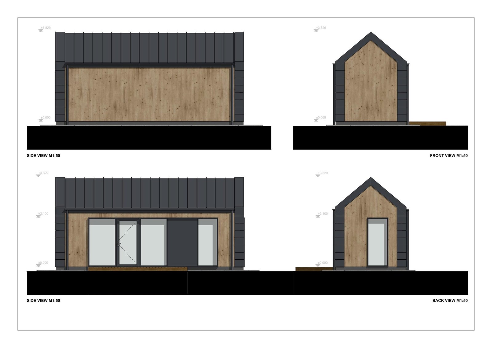 Mobile Home Assembled Mary 27 m² | SipHouse.ie